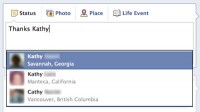 How to Tag First Names on Facebook