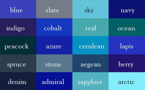 These 240 Color Names Make the Best Color Thesaurus!