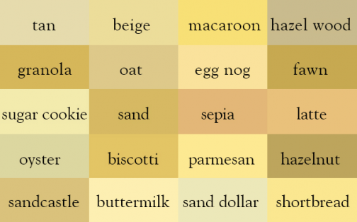 These 340 Unique Color Names Make the Best Color Thesaurus! | LouiseM