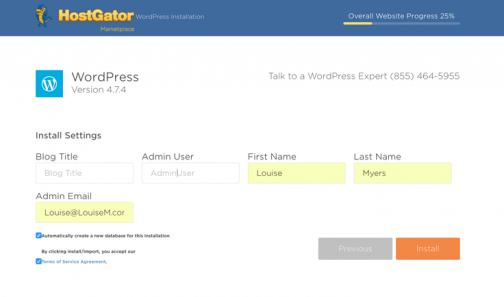 How to Install WordPress and Blog to Success: Tutorial