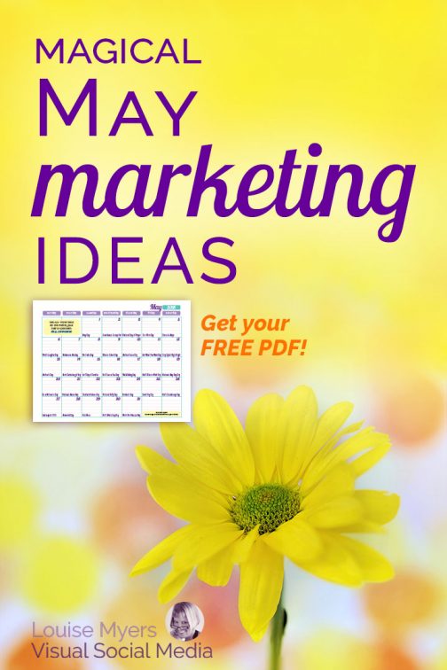 36 Magical May Marketing Ideas: FREE Download!