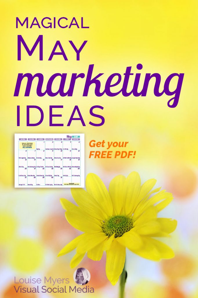 36 Magical May Marketing Ideas: FREE Download!