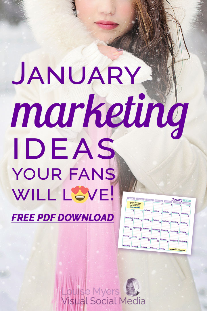 20 January Marketing Ideas for 2025: FREE Download! | LouiseM