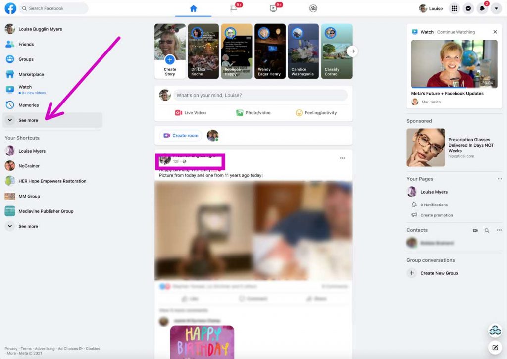 How to See More Friends Posts on Facebook: Take Control! | LouiseM