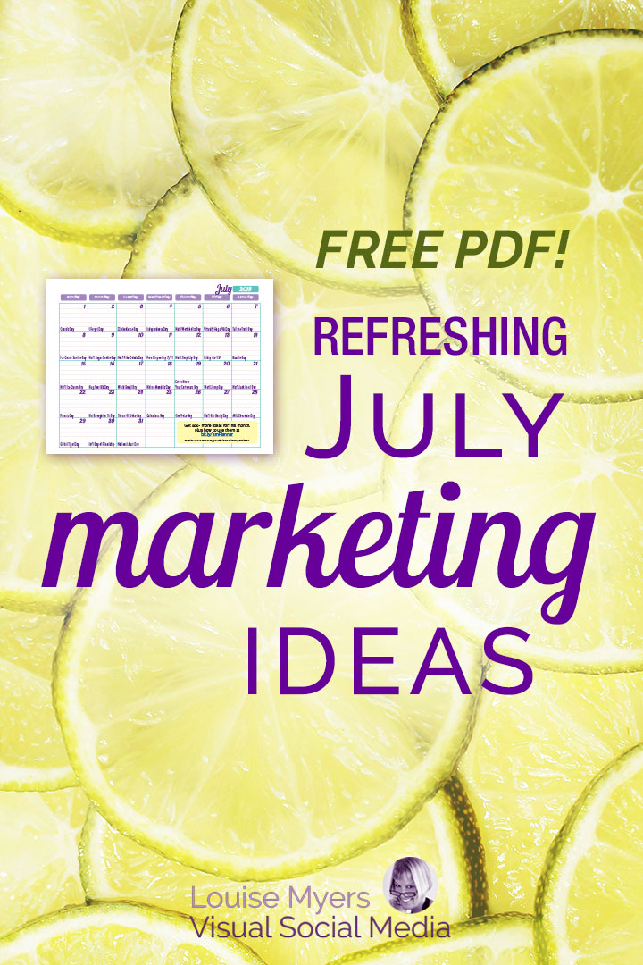 33 Jolly July Marketing Ideas that Jam: FREE Download!