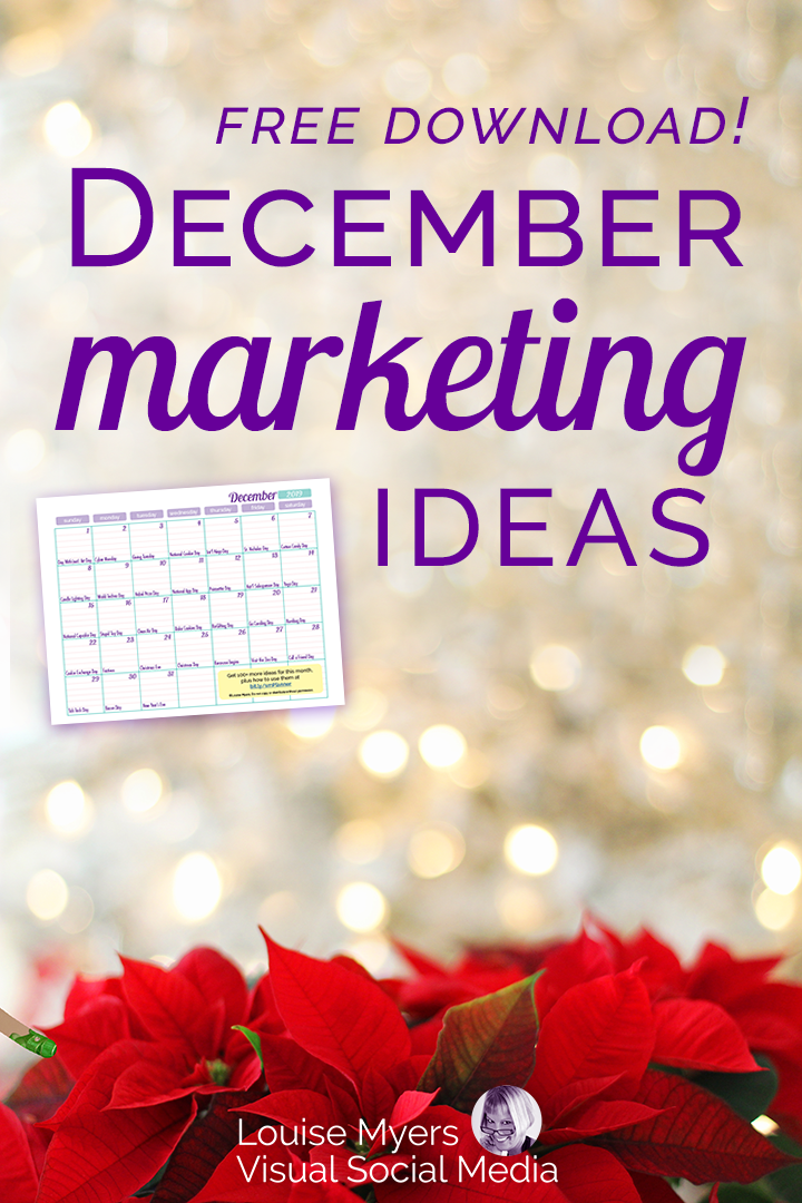 31 December Marketing Ideas That Dazzle: FREE Download! | LouiseM