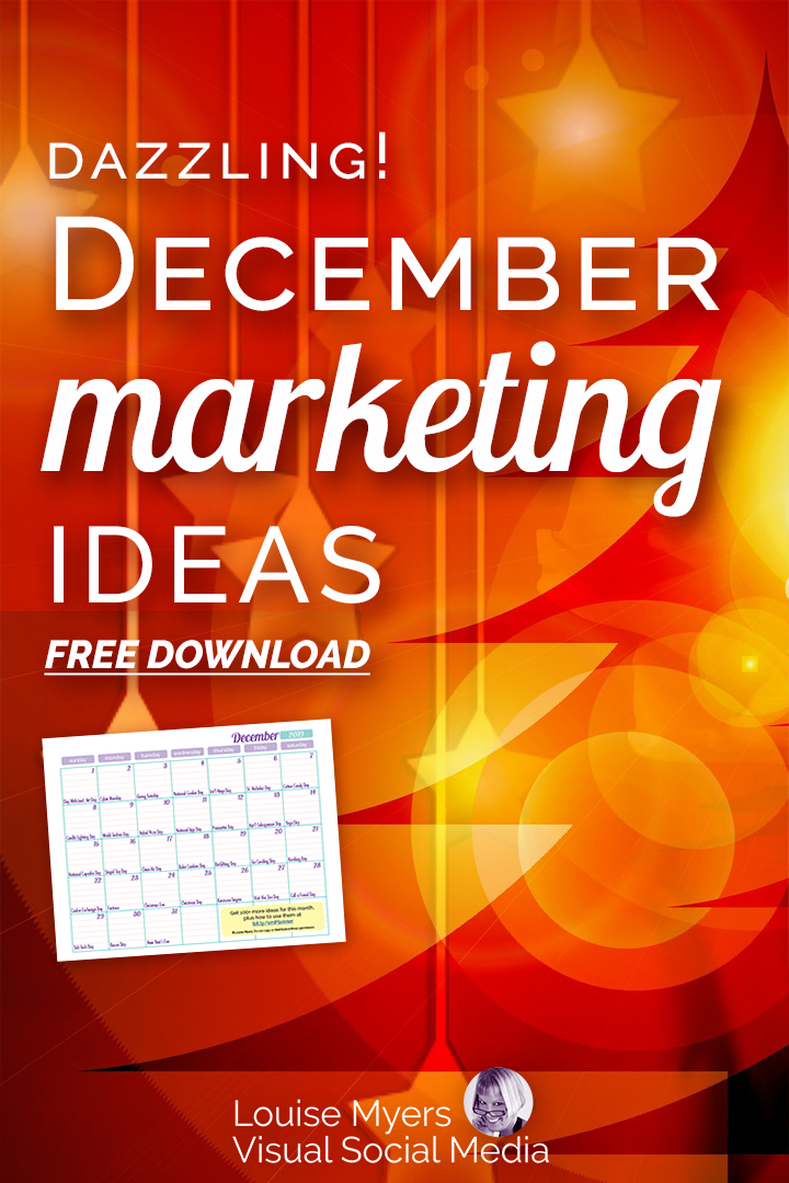 31 December Marketing Ideas That Dazzle: FREE Download! | LouiseM