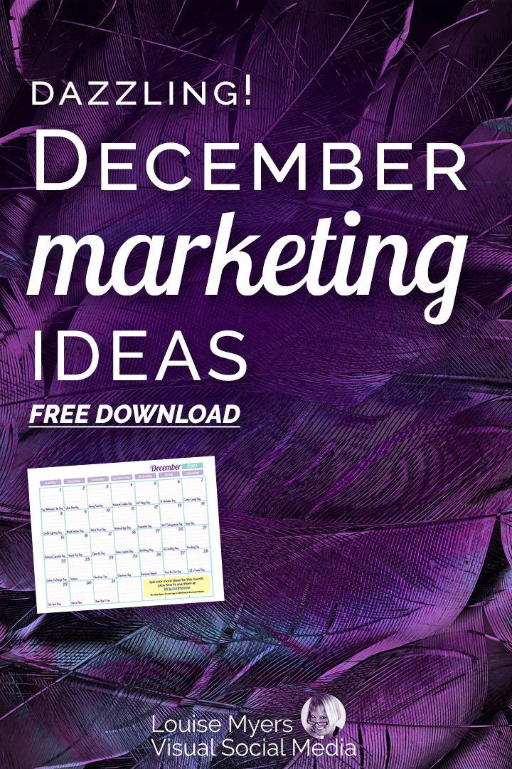31 December Marketing Ideas That Dazzle: FREE Download! | LouiseM