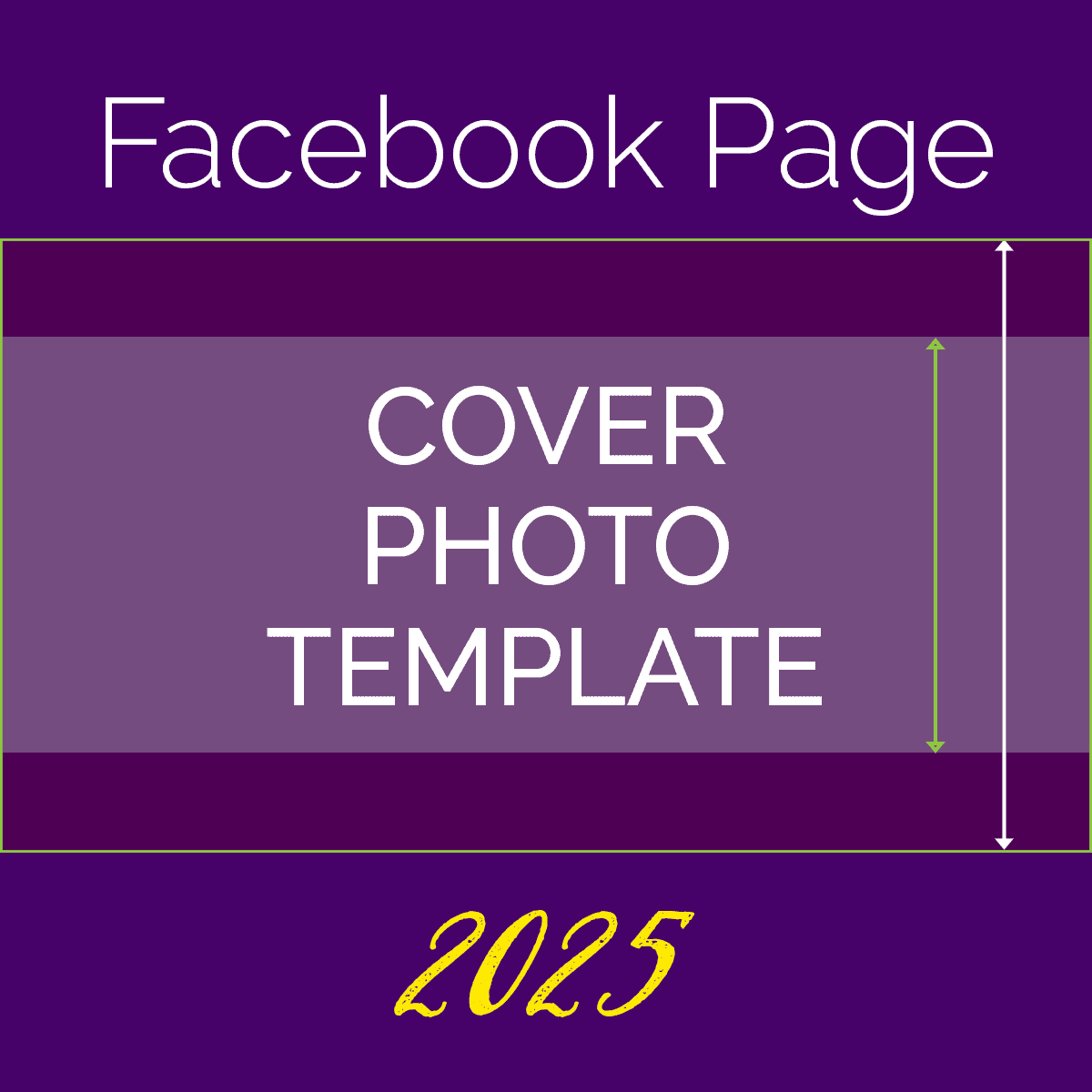 Facebook Page Cover Photo Size & FREE Template 2025 | LouiseM