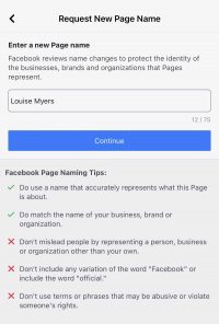 How to Change Your Facebook Page Name Easily (2023) | LouiseM