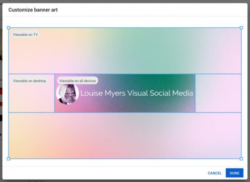 How to Create Awesome YouTube Channel Art [with Free Templates!] | LouiseM