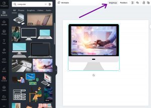 How to Group Elements in Canva to Save Time on Design | LouiseM