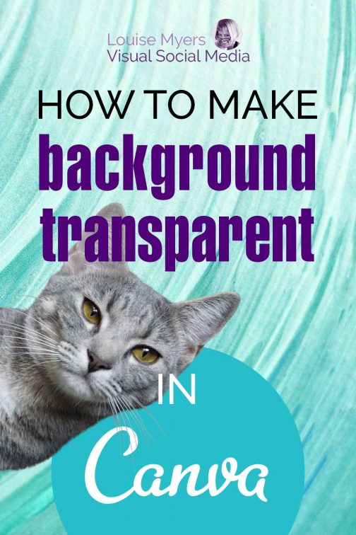 How to Make Background Transparent in Canva: Fast & Easy! | LouiseM