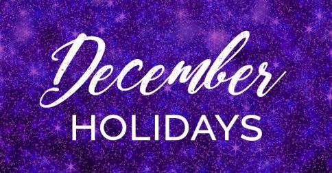 250 Fun December Holidays to Celebrate on Social Media (2022) | LouiseM