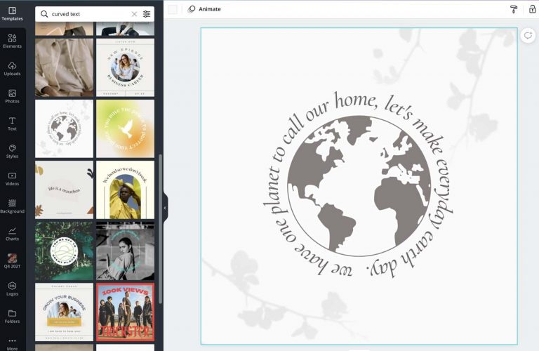 How to Curve Text in Canva: The Fast & Easy 2023 Way | LouiseM