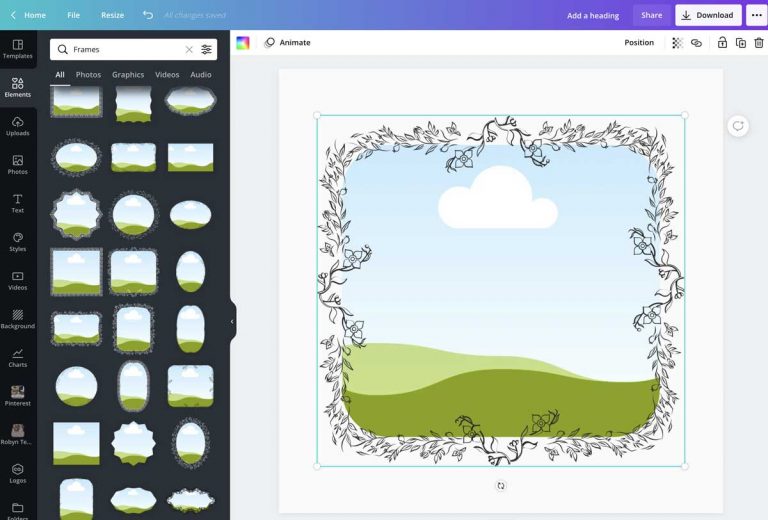 How to Use Frames in Canva for a Unique Look You'll Love | LouiseM