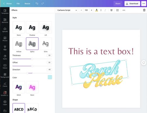 How to Add a Text Box in Canva for Easy Awesome Designs | LouiseM