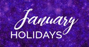 330 January Holidays to Celebrate on Social Media! (2023) | LouiseM
