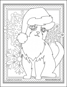 10 Christmas Coloring Pages Kids & Adults Will Love: FREE Printables ...