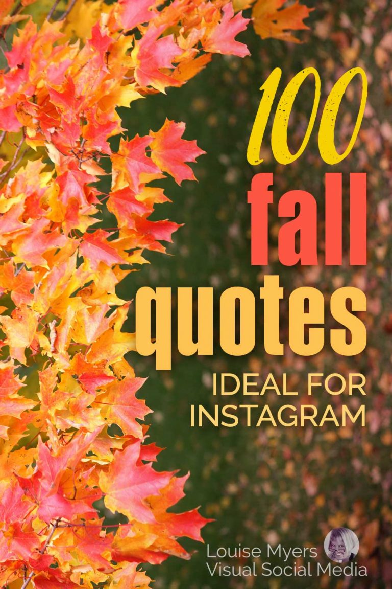 100+ Short Fall Quotes to Inspire an Amazing Autumn | LouiseM