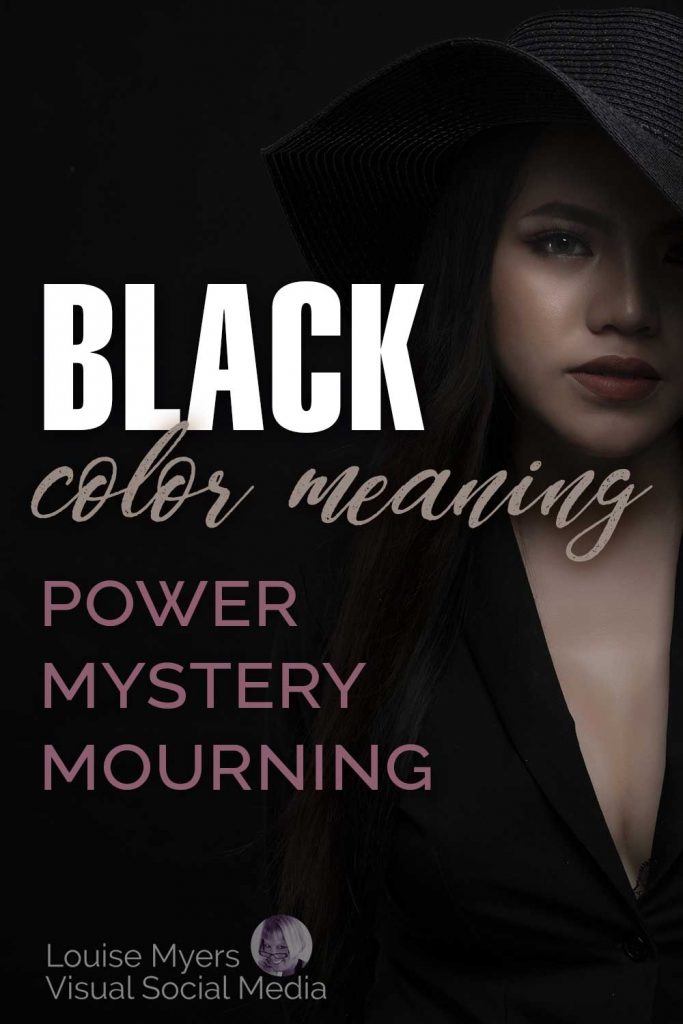 Black Color Meaning: How to Say Power, Mystery, Evil | LouiseM